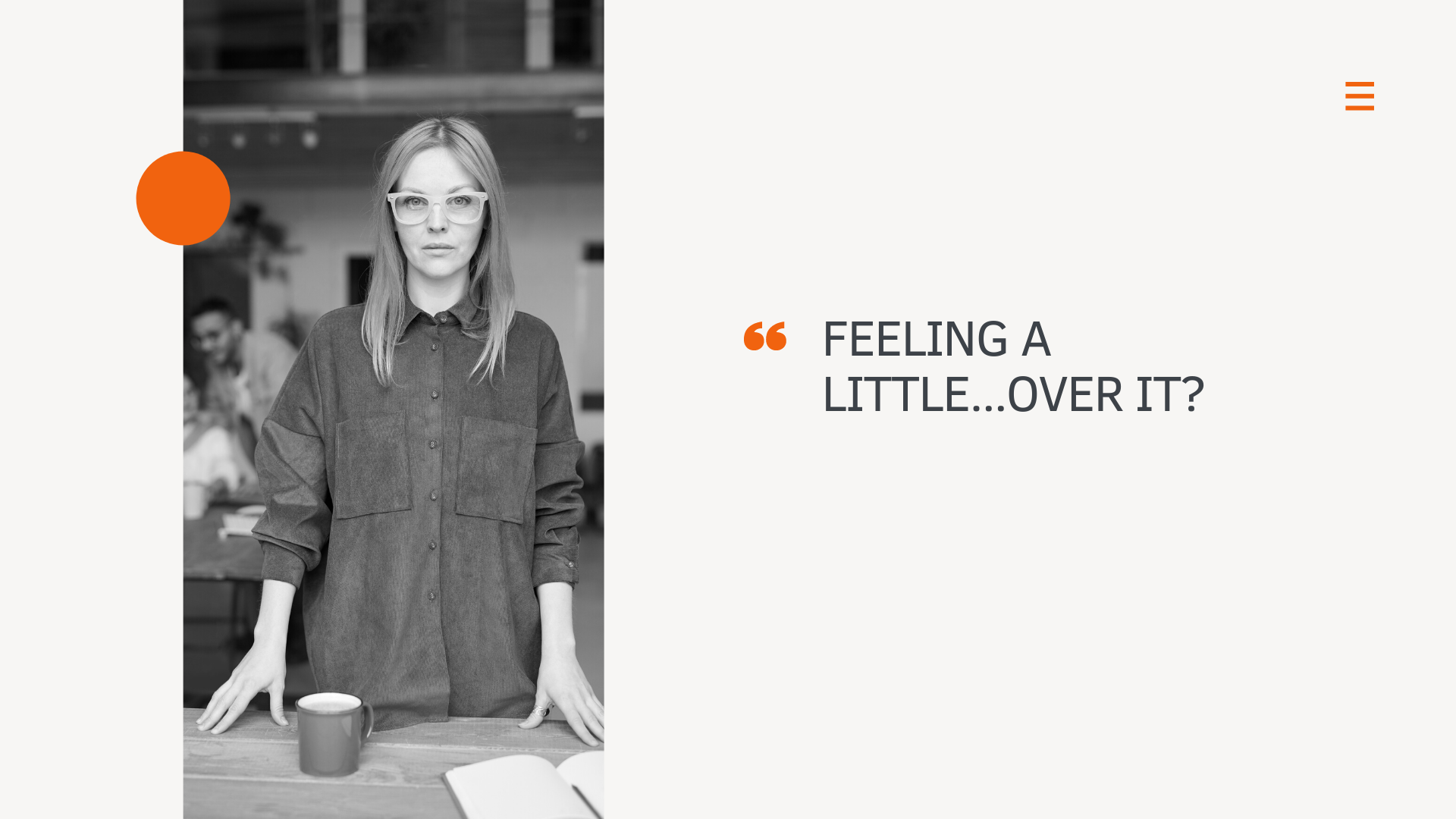 ARE YOU FEELING A LITTLE...OVER IT - Anthony Hendrickson's Blog