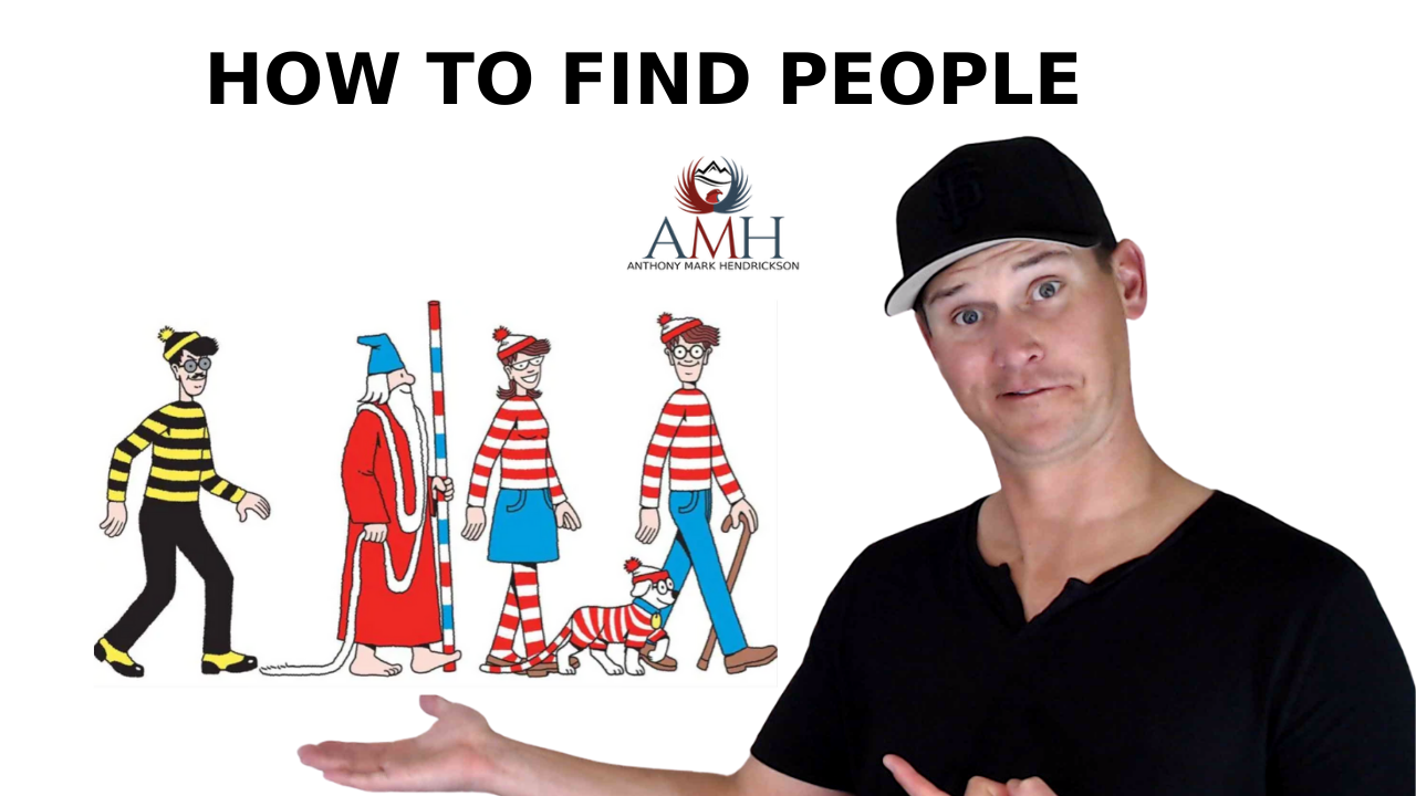 HOW TO FIND YOUR PEOPLE - Anthony Hendrickson's Blog